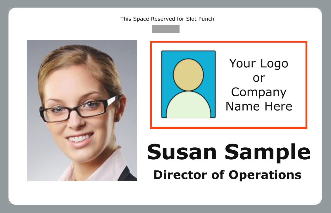 Employee ID Card - Landscape - 30mil PVC – Dashbadge ID Store